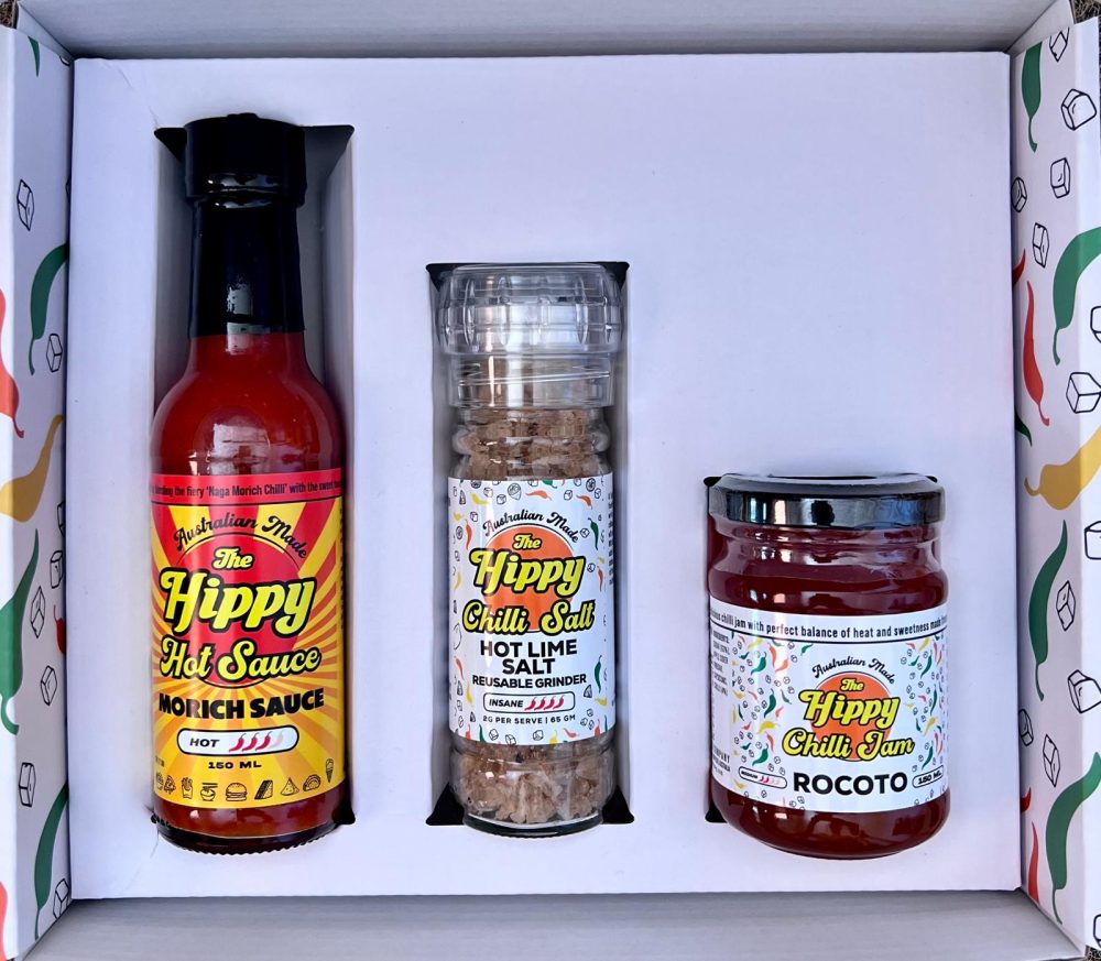 Gourmet Chilli Gift Pack – Sauce, Jam & Salt
